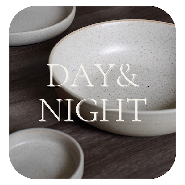 Base Piece | Day&Night Collection | Modern Rustic Tableware